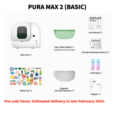 PuraMax 2 Automatic Cat Litter Box – Premium Smart Care