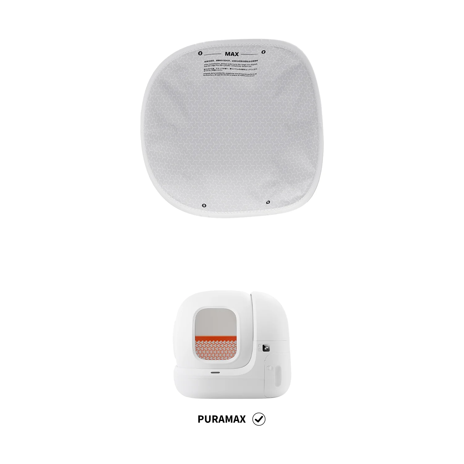 High Performance Cat Litter Pad – 2 pcs for PuraMax