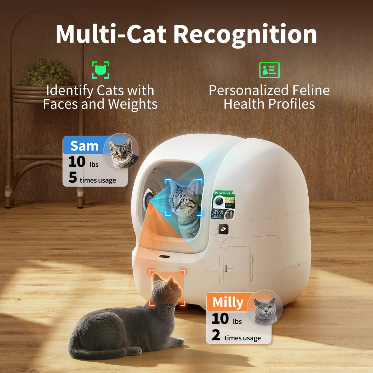 Purobot Max Pro 2 Automatic Cat Litter Box – Smart Cleaning